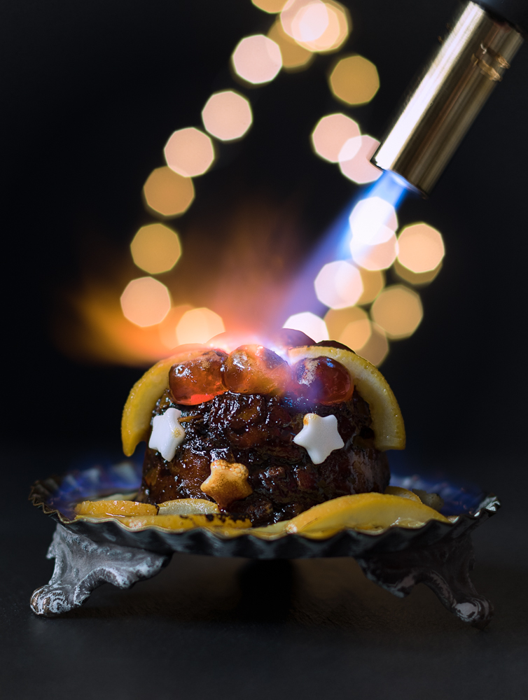 Flaming Fabulous Christmas Pudding – The Foody Grail